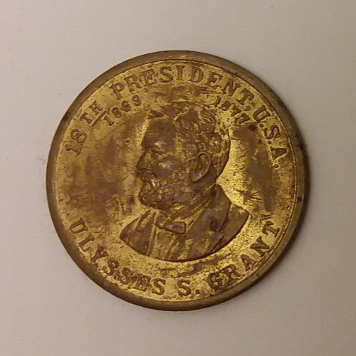 Ulysses S. Grant 18th President Coin Medal Token 25mm | eBay