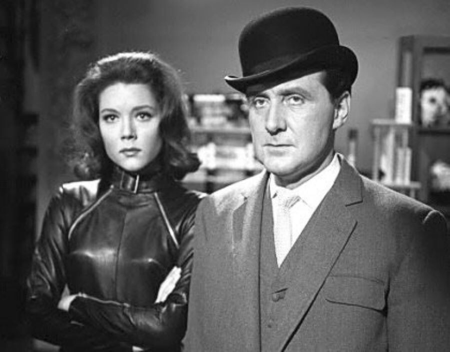 The Avengers TV Diana Rigg Show Cast Photo Poster Framing Print 8 x 10 ...