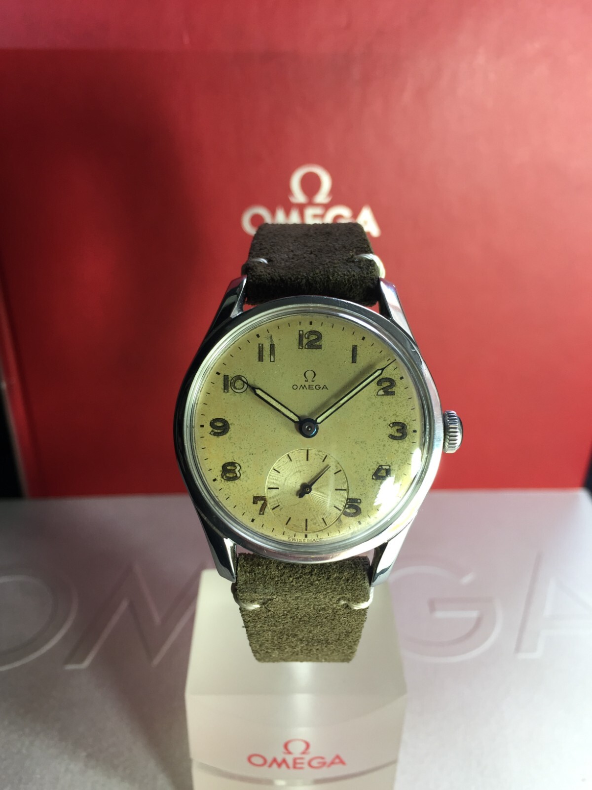 Omega Military Caliber 265 Big Lugs Ref. 2639-2 Full … - Gem