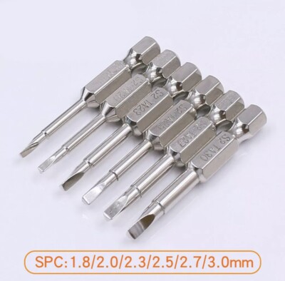 6PCS Triangle Head Security Screwdriver Tool Triangular for Bit Toys 1/ ...