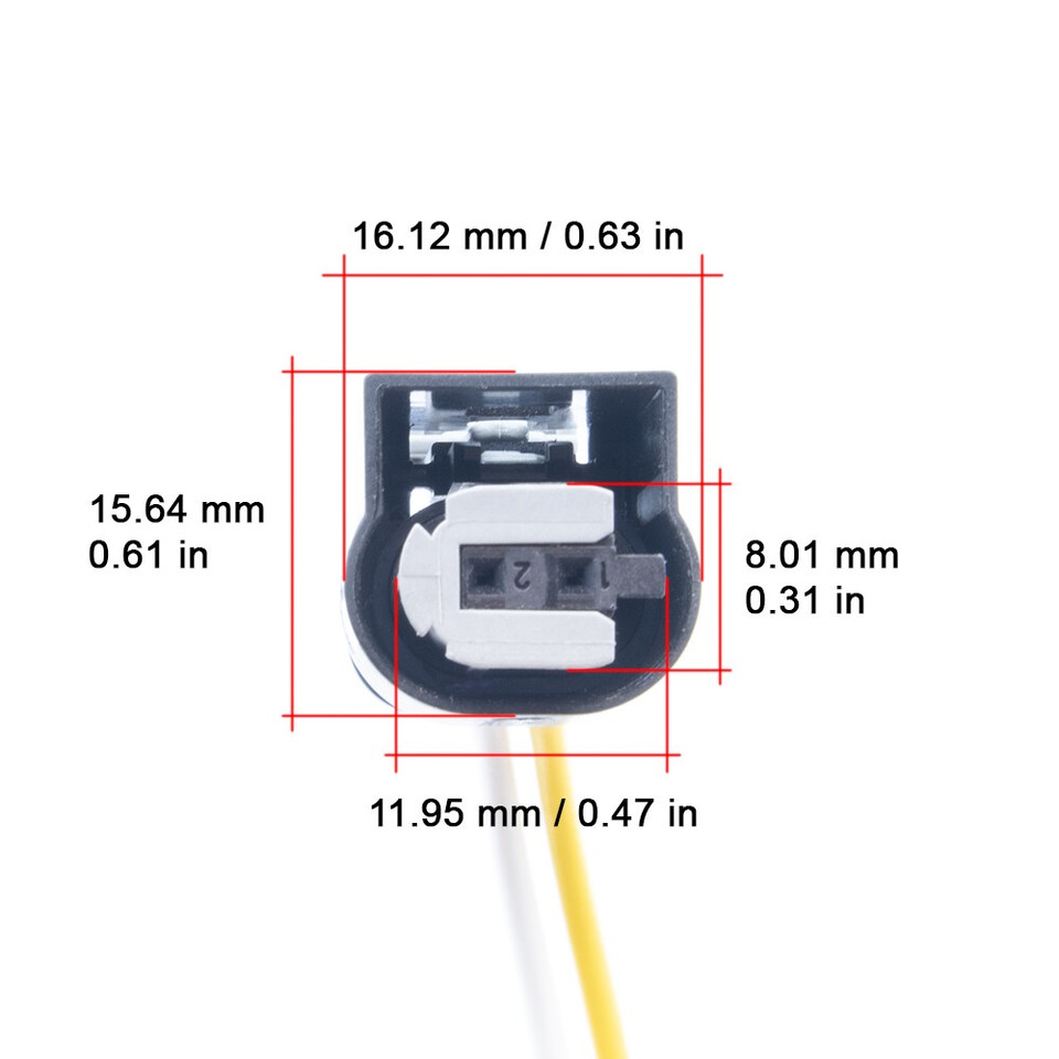 OEM Connector Delphi. 13623700. 2-PIN | eBay