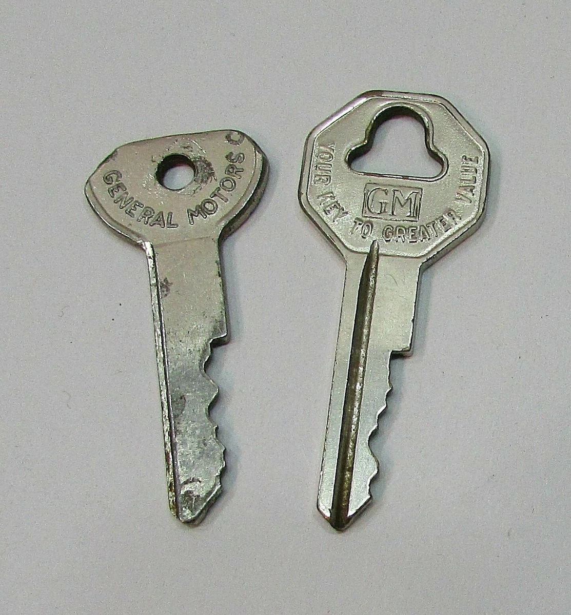General Motors Truck Keys