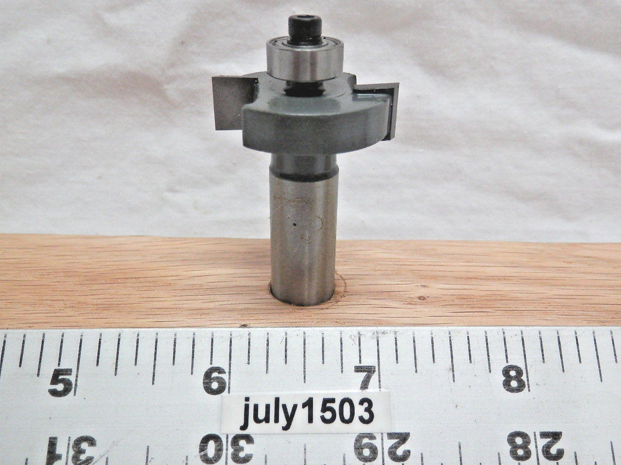(1) NEW MLCS 3/8" Tip 1-1/4" D Rabbeting/Slot Carbide Bit 1/2" Shank n4 ...