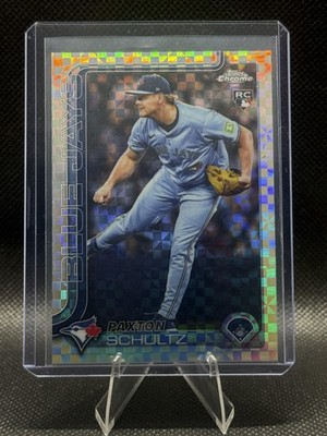 2025 Topps Chrome Update #USC101 Paxton Schultz X-Fractors | eBay