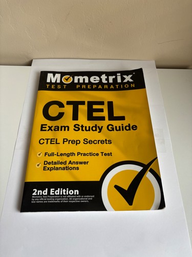 CTEL Exam Study Guide Prep secrets Mometrix test preparation 2nd ...