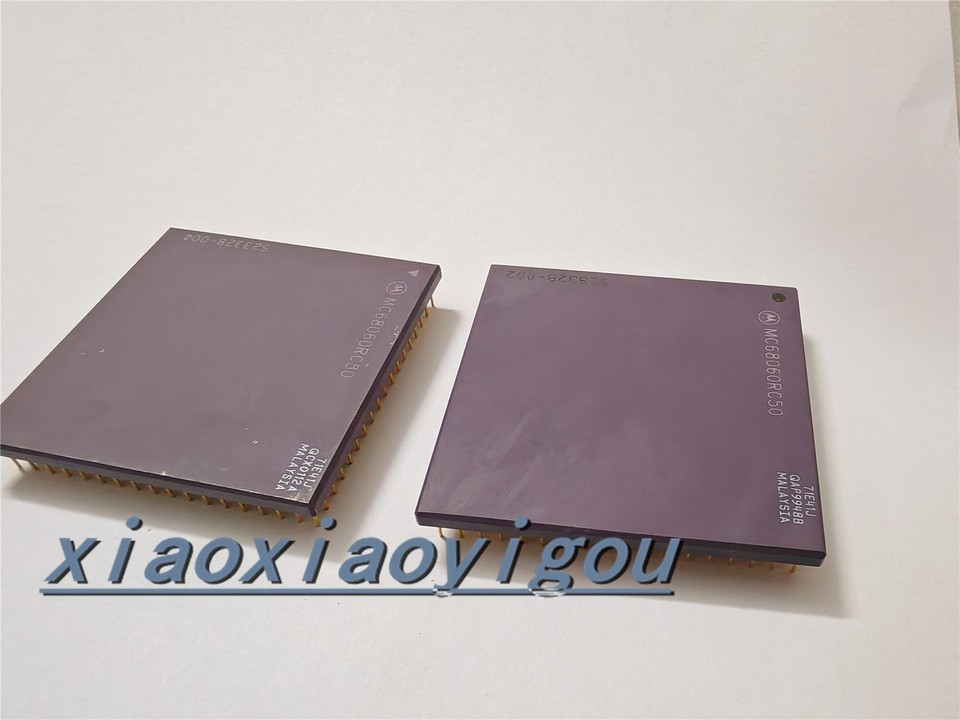 Motorola 68060 MC68060RC50 71E41J Vintage CPU 100% WORK!! Real Rev.6 x ...