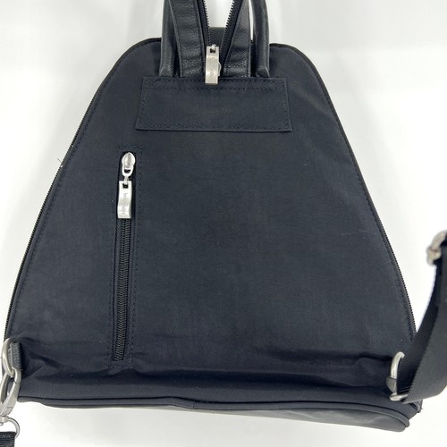 Baggallini Black Metro Convertible Backpack Sling RFID | eBay