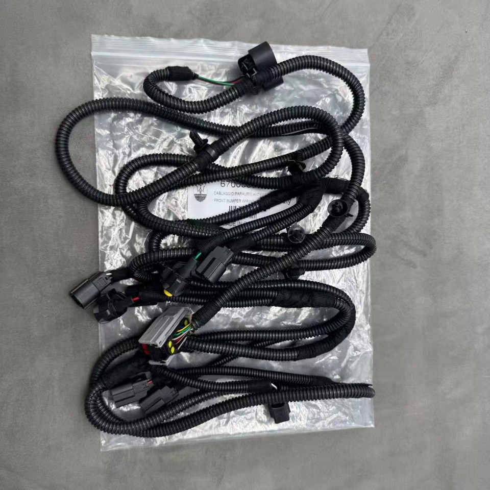 New 670033341 Front Bumper Wiring And Rear Parking Sensors for Maserati ...