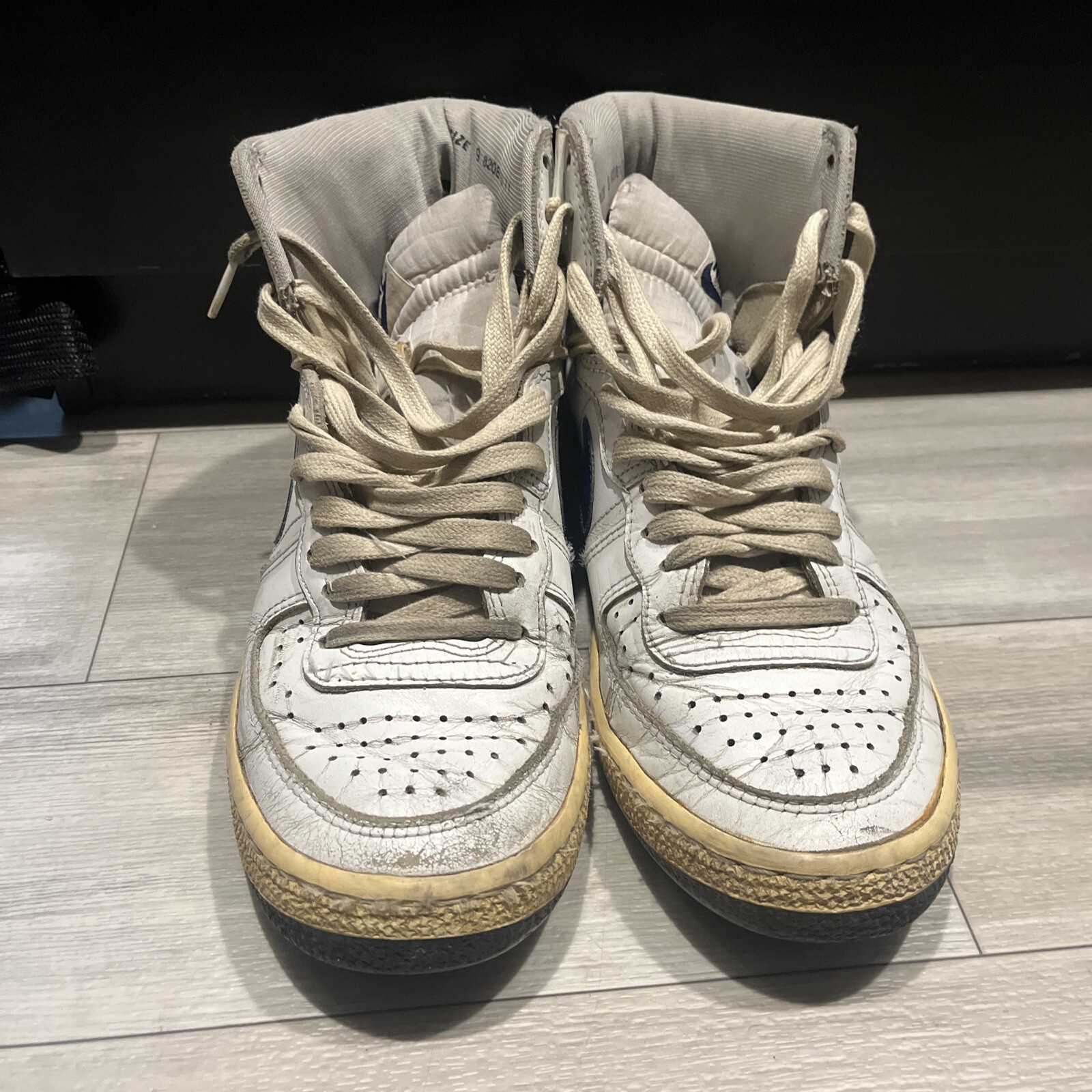 Vintage 1980s Nike Legend Hi High Top Korea Size 9 Shoes 820810 TY | eBay