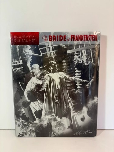 The Bride of Frankenstein Alex Ross Limited Edition SteelBook Blu-ray ...