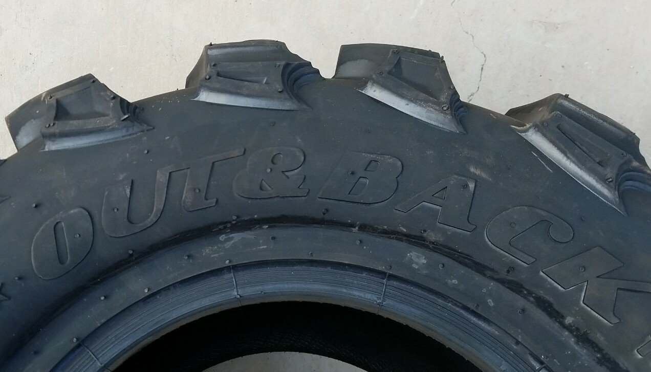 27X12-12 STI OUT & BACK ATV UTV TIRES 27X12X12 6 PLY 27 12 12 OUTBACK ...