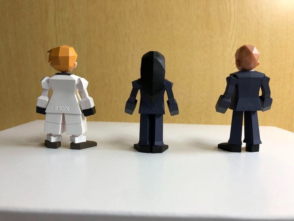 FINAL FANTASY VII Rebirth FF7 G Prize Mini Polygon Figure Set of 7 | eBay