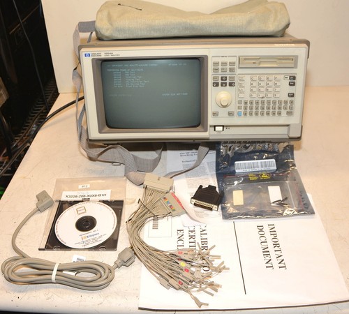 Agilent HP 1664A 34Ch Logic Analyzer XTRAS!! | eBay