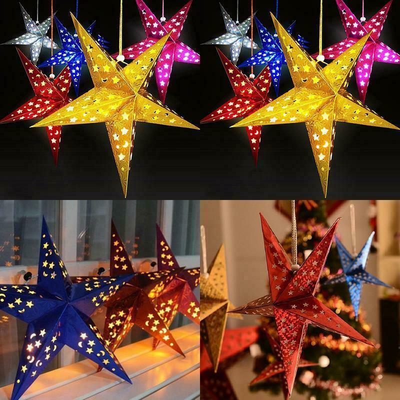 Star Lights With Pull Down Shades MONZANA® LED Christmas Star
