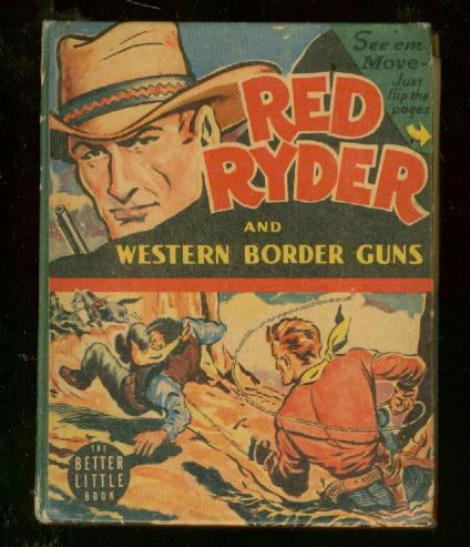 RED RYDER #1450-WESTERN BORDER GUNS-BLB-FRED HARMAN ART FN- | eBay