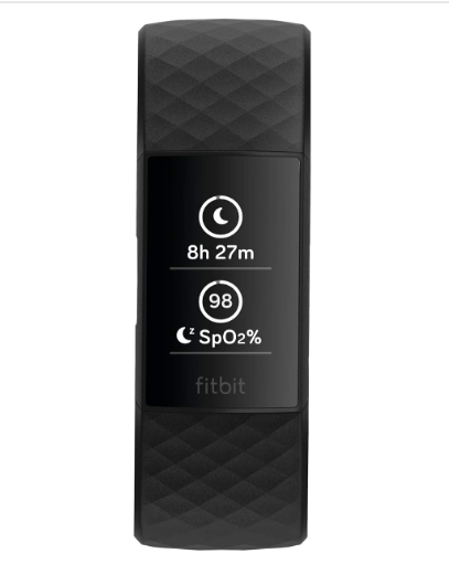 Fitbit Charge 4 Activity Tracker FB417BKBK GPS Heart Rate -Black/Purple ...