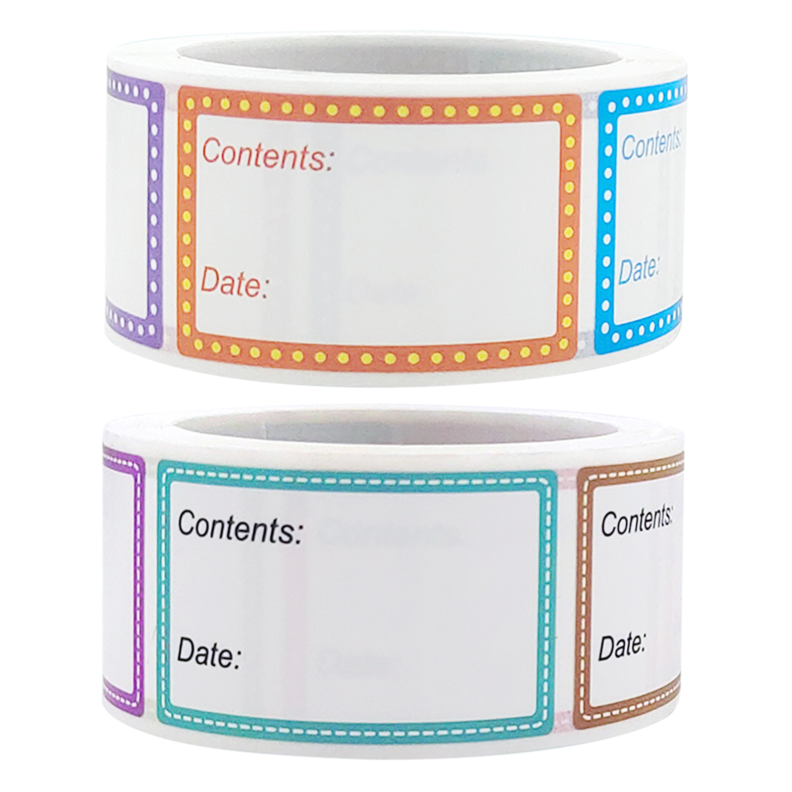 1000pcs Packaging Removable Easy Peel Off Food Label Sticker Canning ...