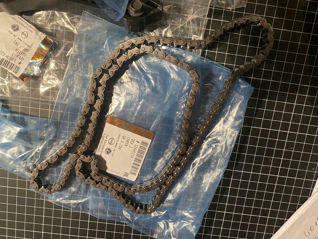 ORIG. STEUERKETTENSATZ OPEL ASTRA K CORSA E ADAM MERIVA B 1.0 95528474 ...