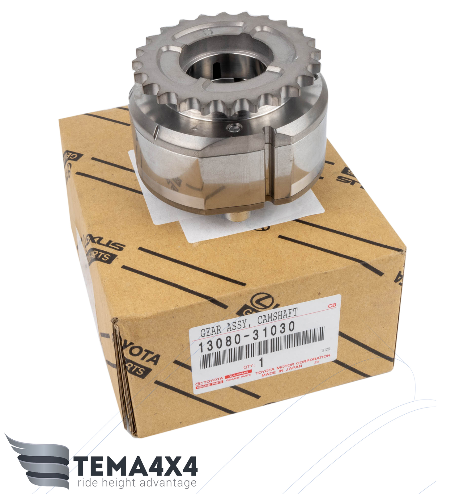 OEM GENUINE GEAR ASSY, CAMSHAFT TIMING EXHAUST, RH/LH 1308031030 13080 ...