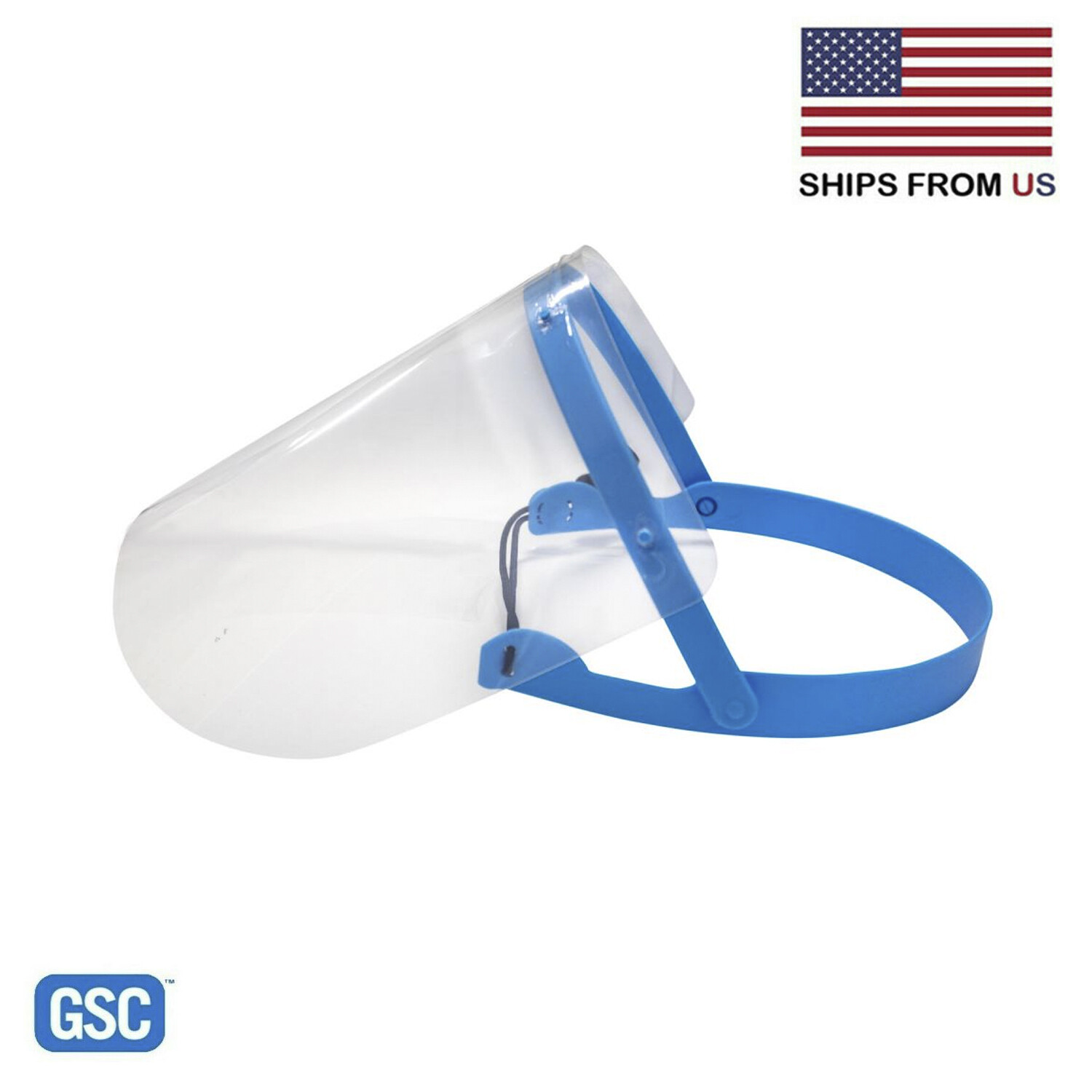Safety Full Face Shield Clear Flip-Up Visor 1 PACK 10 SHIELDS Mask ...