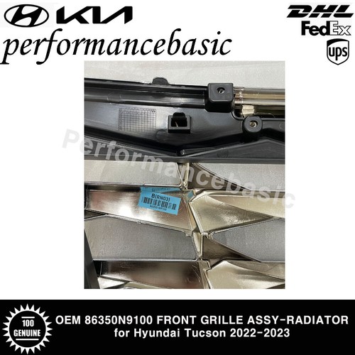OEM 86350N9100 FRONT GRILLE ASSY-RADIATOR for Hyundai Tucson 2022-2023 ...
