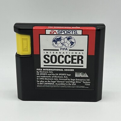 Sega Genesis FIFA International Soccer Authentic Tested & Working 1993 ...
