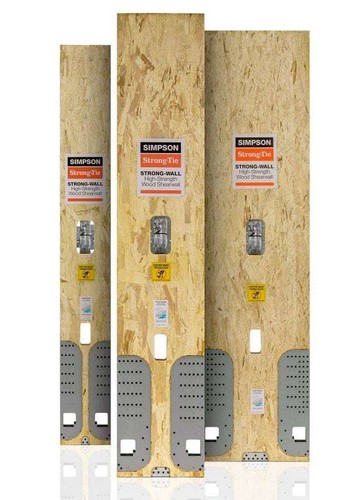 Simpson Wood Strong Wall Shearwall (WSWH24X8, WSWH24X12, WSWH24X20) | eBay