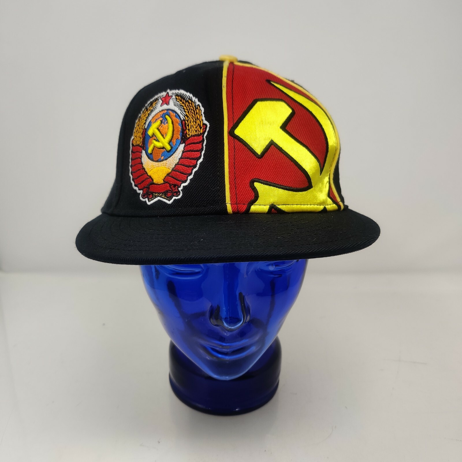 Rare USSR Soviet Emblem New Era 59Fifty Hat Cap Fitte… - Gem