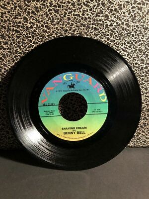 BENNY BELL 45RPM 7” Single Vanguard Records “Shaving Cream” (J144) | eBay