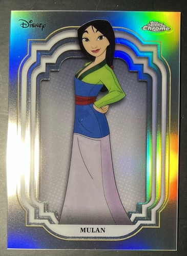 2024 Topps Chrome Disney Refractor Mulan | eBay