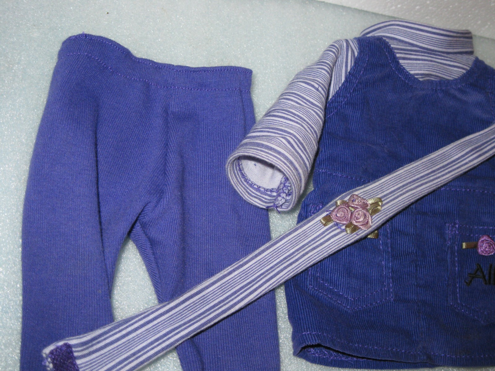 Playmates Amazing Ally Doll Complete Purple Outfit Shoes Headband ...