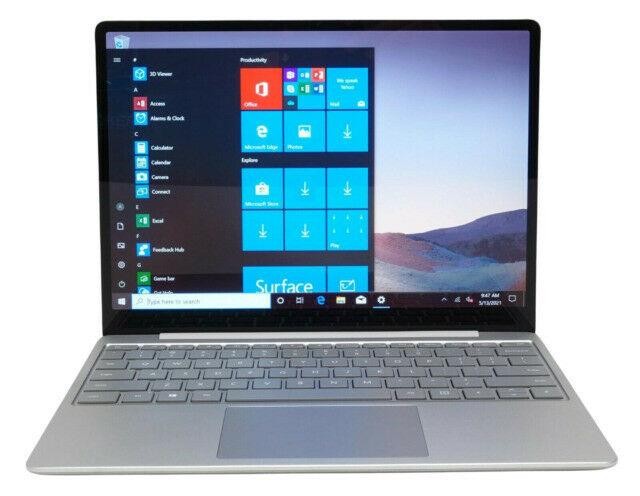 Microsoft Surface Laptop Go Touchscreen - 256GB SSD, i5 Gen 10, 16GB RAM | eBay