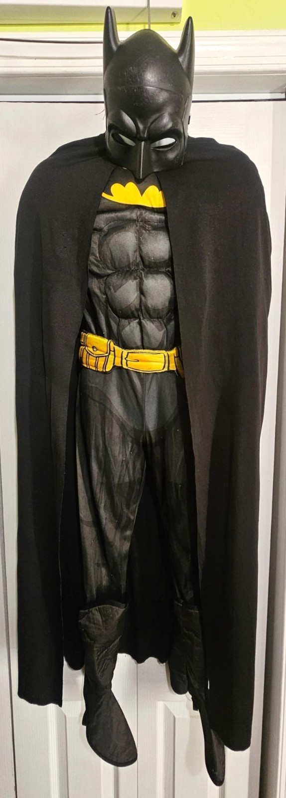 Batman Muscle Costume 8-10 Cape Mask Justice League DC Cape Mask ...