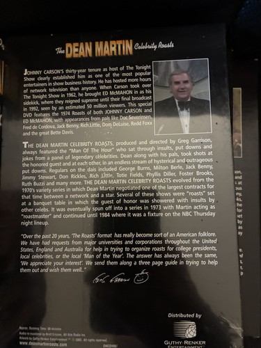 Dean Martin Celebrity Roasts DVDs 14 Discs 2003 | eBay