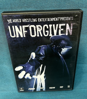 WWE Unforgiven 2007 Wrestling DVD Cena vs Orton Undertaker vs Mark ...