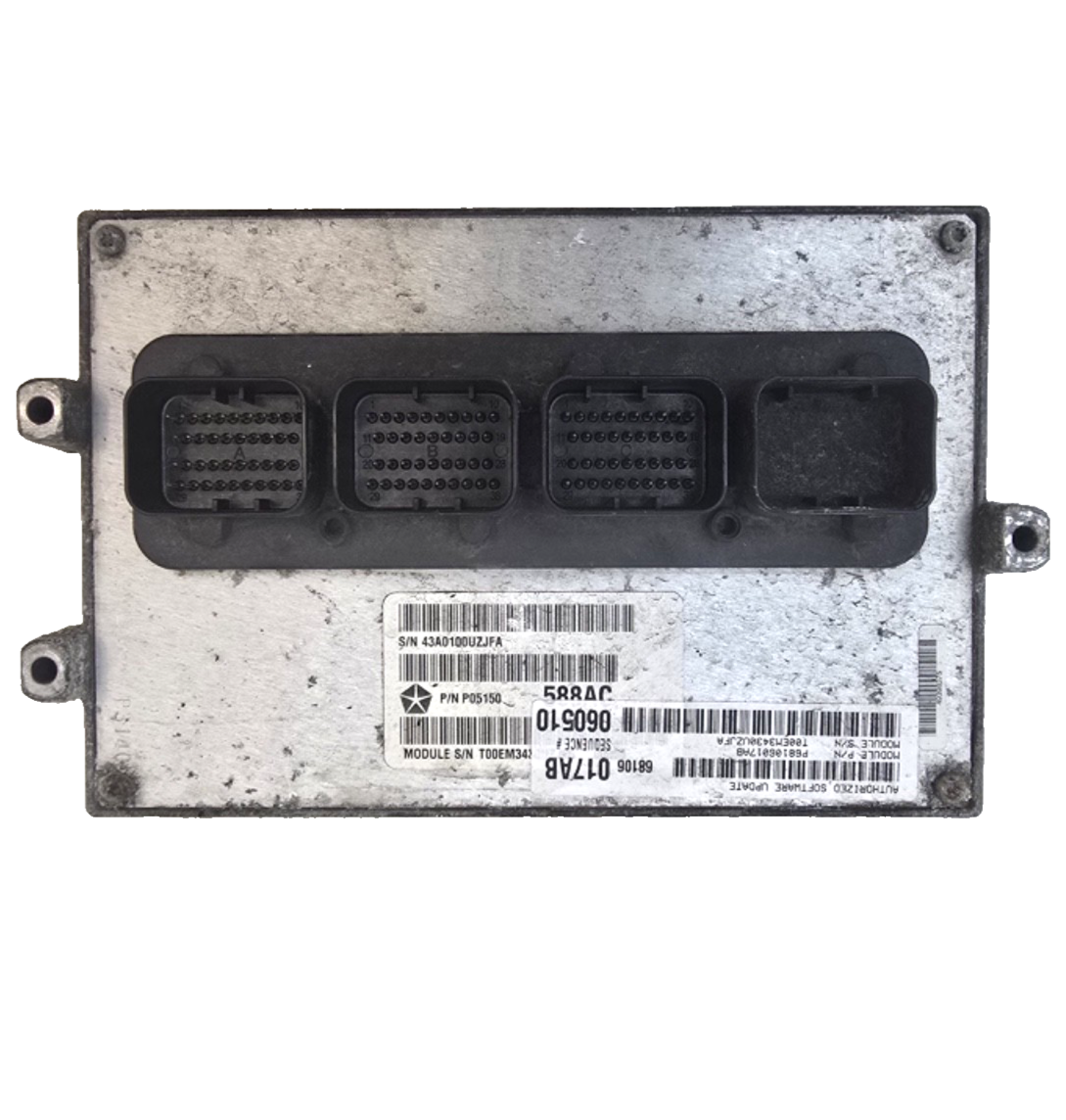 Jeep Grand Cherokee 2011 3.6L ECM PCM Engine Computer Module P5150588AC ...
