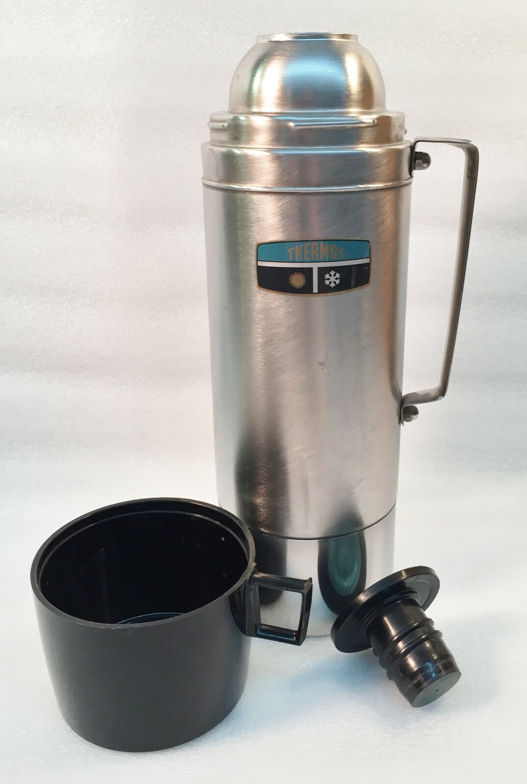 Vintage King Seeley 1 Qt. Thermos Turquoise Stainless Steel 2464H ...