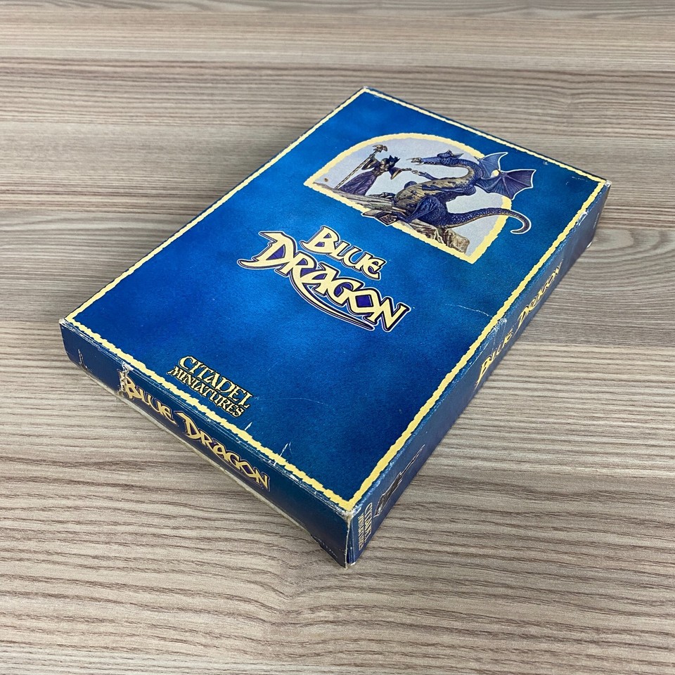 CITADEL BLUE DRAGON METAL WARHAMMER THE EMPIRE MISSING WIZARD AND BOOK ...