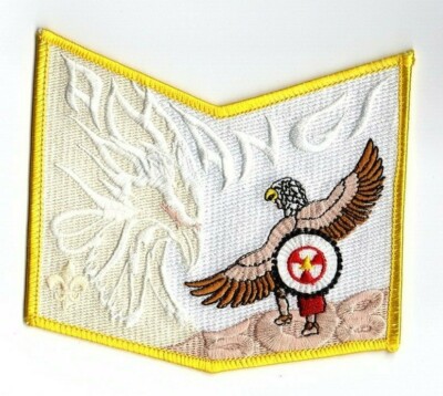 Boy Scout OA 508 Tu-Cubin-Noonie Lodge Amangi Chapter Chevron Yellow ...