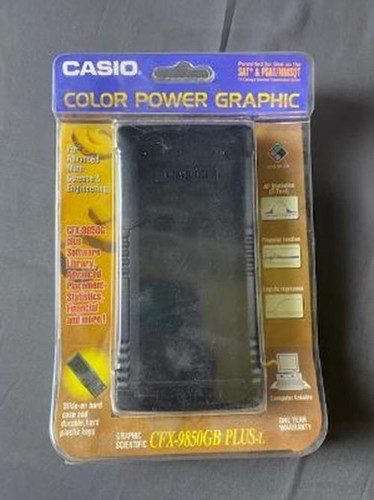 Casio Color Power Graphic Calculator CFX-9850GB Plus in Original ...