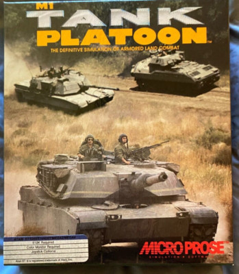 M1 Tank Platoon Atari 1040/520 ST NEW Disk By Microprose | eBay