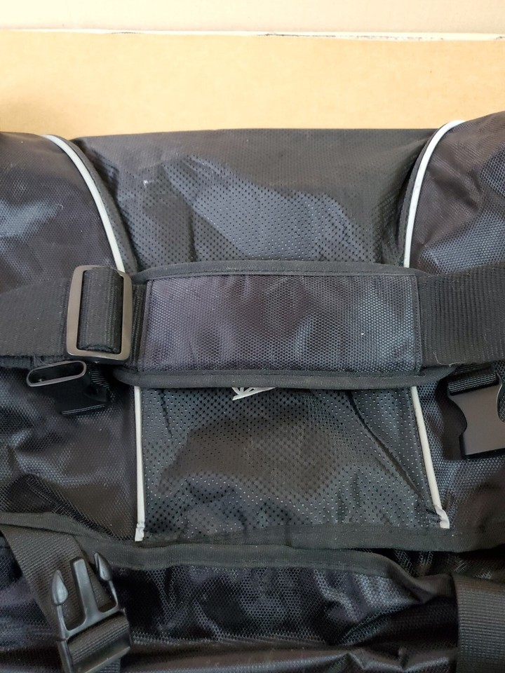 Vespa Bike Messenger Black Lap Top Computer Bag With Shoulder Strap | eBay