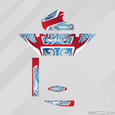 ENERGY STYLE ROTAX RADIATOR STICKER KIT - KARTING | eBay
