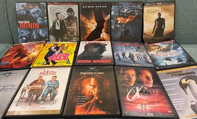 DVD popular movies - lot of 20 (various genres, 1994-2010) *Great ...