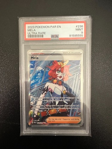Pokemon Mela 236/182 Paradox Rift Full Art PSA 9 | eBay