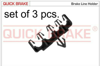 Multi Plastic Brake Line Pipe Mounting Holder Clips 5mm 8mm 3/16” 5/16 ...