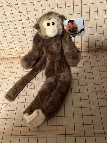 Brown Furry Capuchin Monkey 16”Hanging Plush Toy Fiesta | eBay