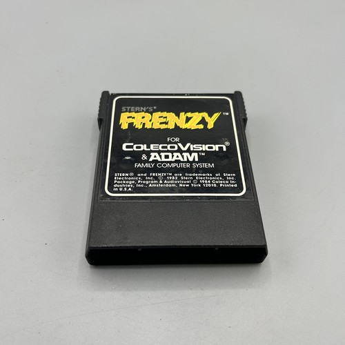 Frenzy for Colecovision - Cartridge Only Rare Vintage Coleco Very Good ...