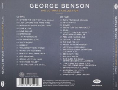 GEORGE BENSON ULTIMATE COLLECTION [DELUXE EDITION] NEW CD 81227955014| eBay
