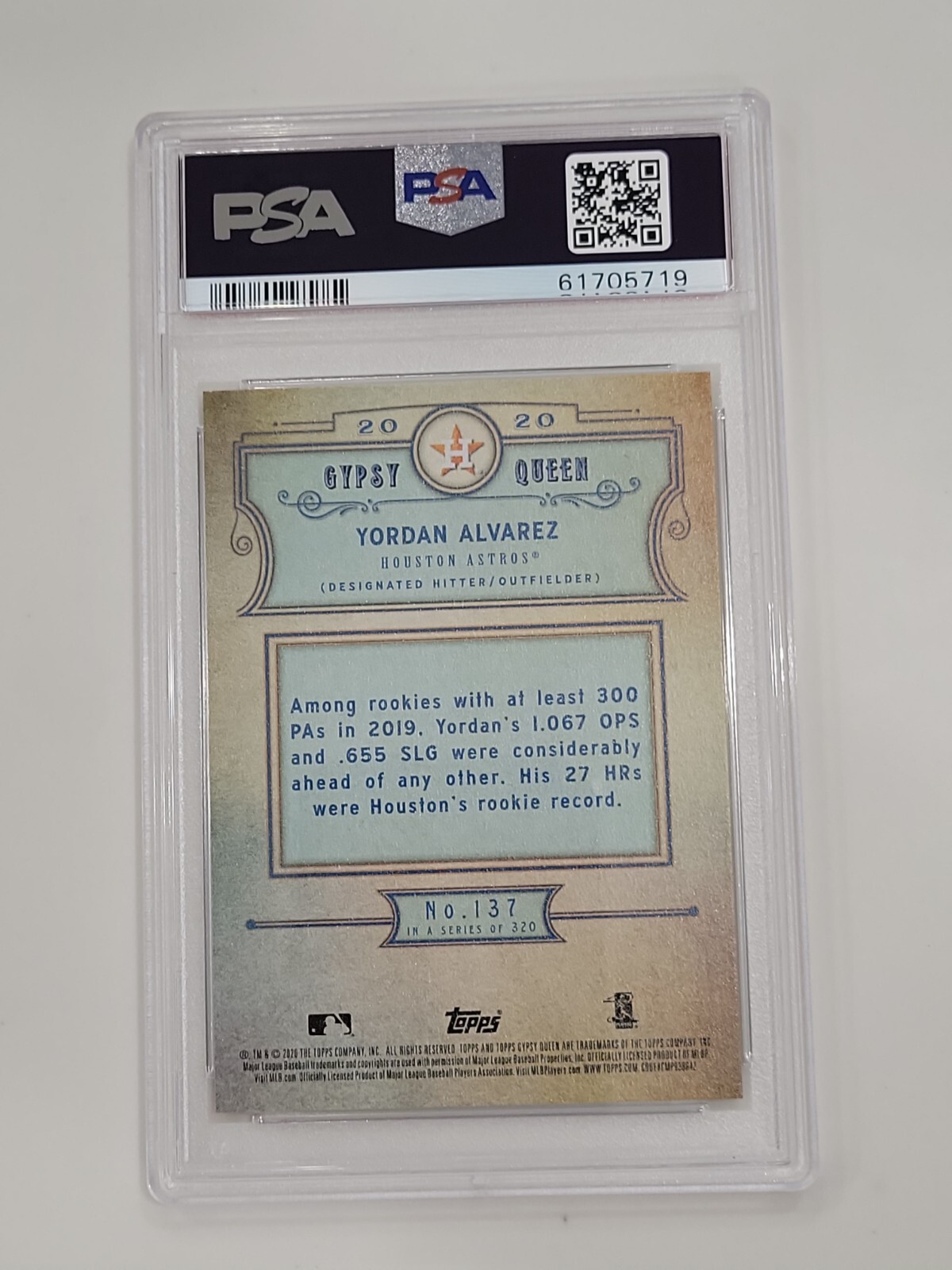 2020 Topps Gypsy Queen - #137 Yordan Alvarez (RC) for sale online | eBay